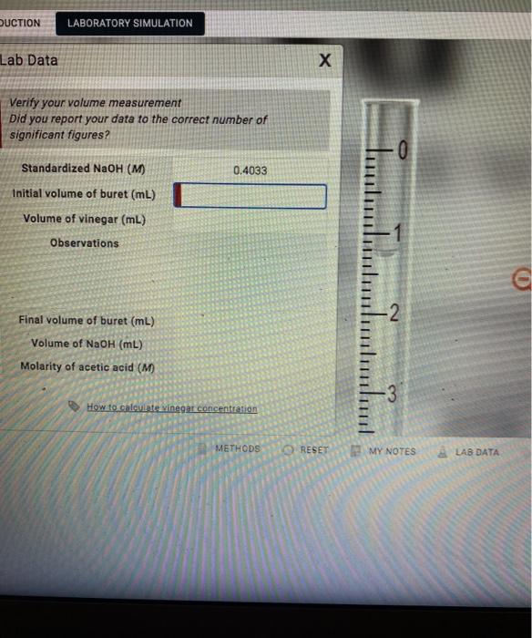 DUCTION LABORATORY SIMULATION Lab Data Х Verify your | Chegg.com
