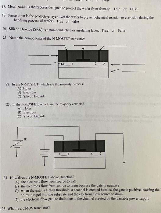 Solved 3. Wet, Dry and Plasma are all forms of Etch in the | Chegg.com