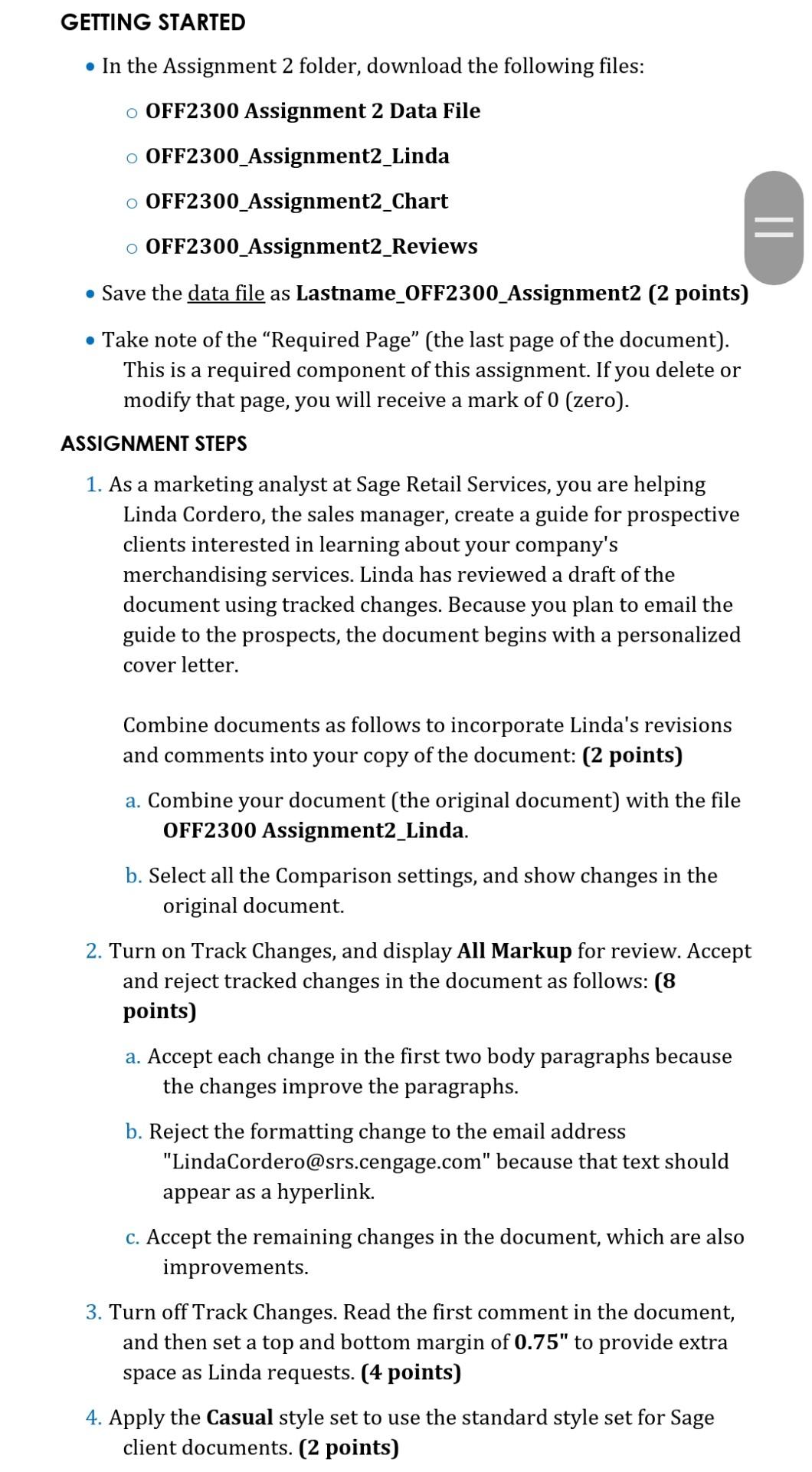 Solved GETTING STARTED • In the Assignment 2 folder, | Chegg.com