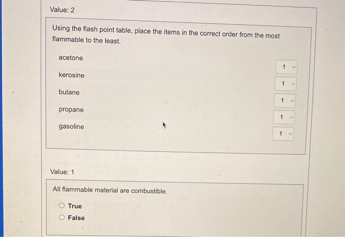 Solved Liquids with flash points below 37.7∘C(100∘F) are | Chegg.com