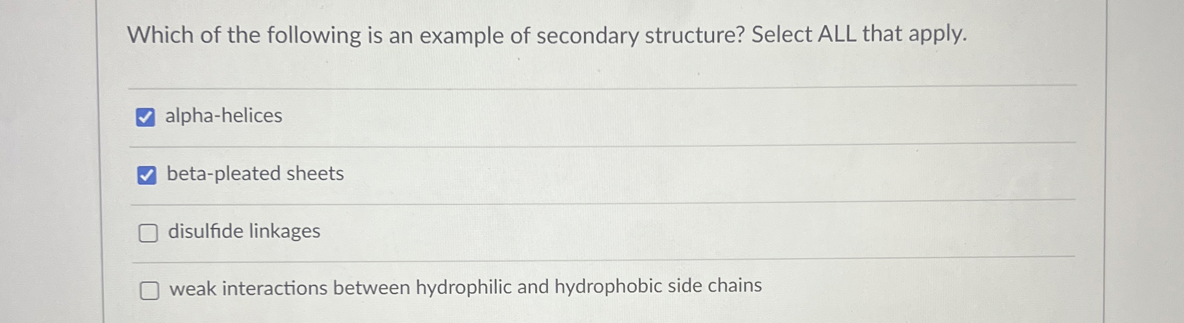 Solved Which of the following is an example of secondary | Chegg.com