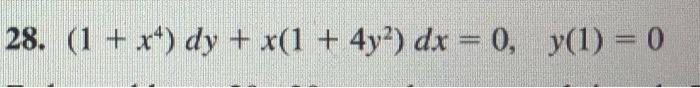 Solved In Problems 1-22 solve the given differential | Chegg.com