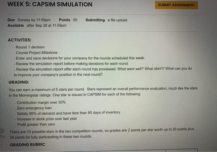 week-5-capsim-simulation-submit-assignment-due-chegg