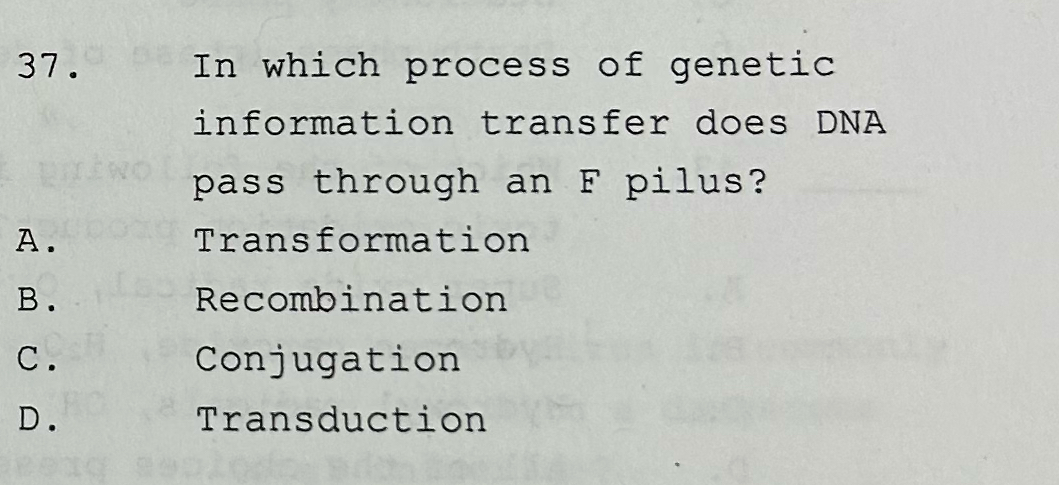 High Quality SOLUTION In which process of genetic information transfer ...