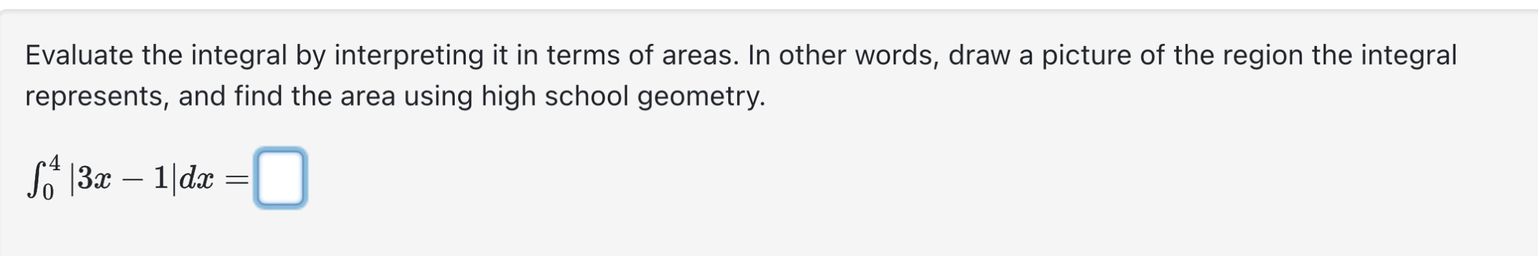 Solved Evaluate the integral by interpreting it in terms of | Chegg.com