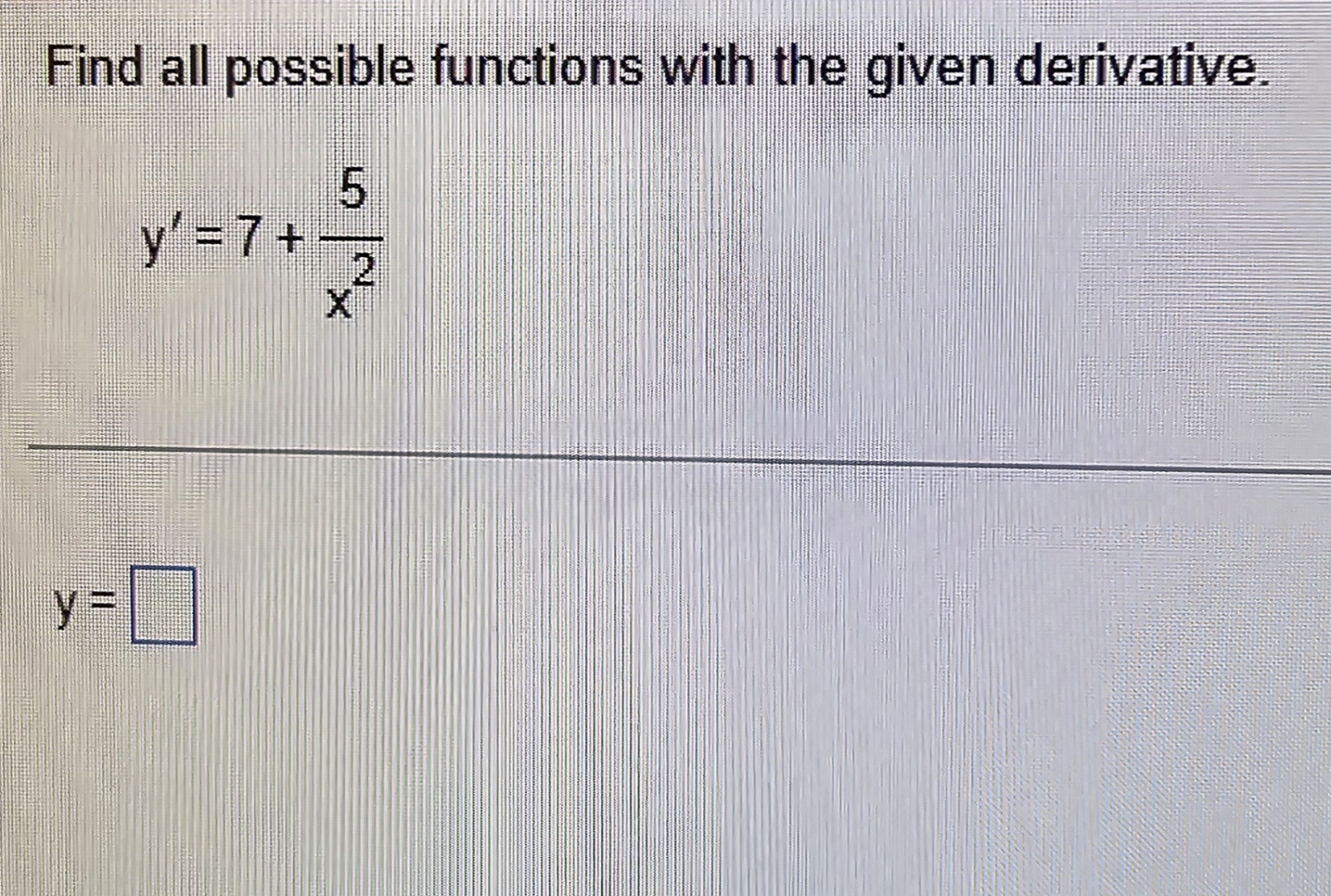 Solved Find all possible functions with the given | Chegg.com