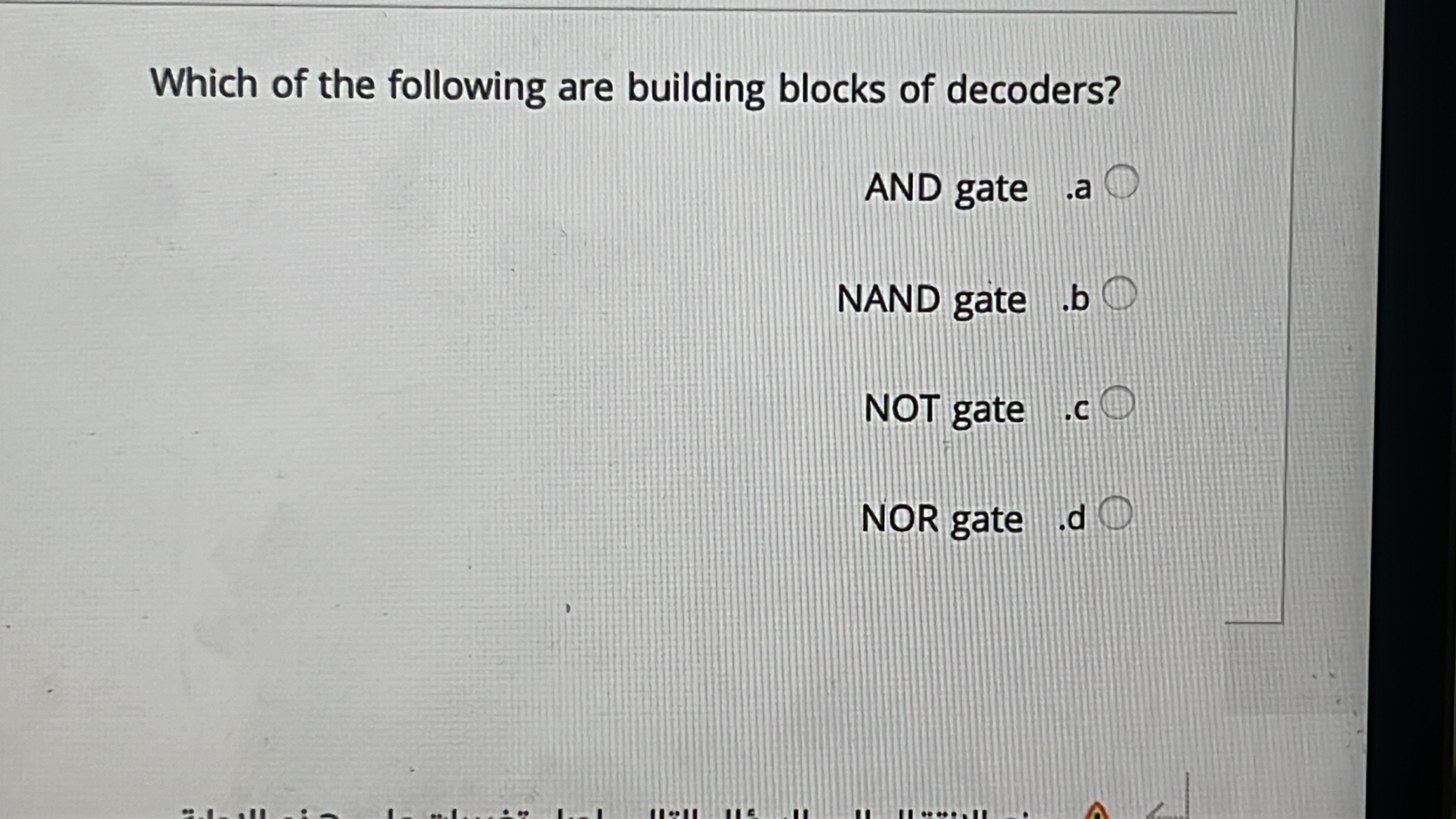 Solved Which of the following are building blocks of | Chegg.com