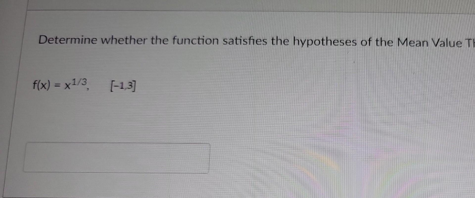 Solved Determine whether the function satisfies the | Chegg.com