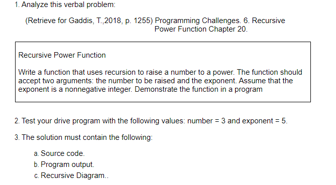Answer in C++ ﻿Please submit a report on the | Chegg.com