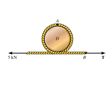 Solved The coefficient of static friction between the rope | Chegg.com