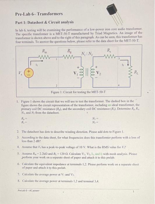 In lab 6, testing will be examining the performance | Chegg.com