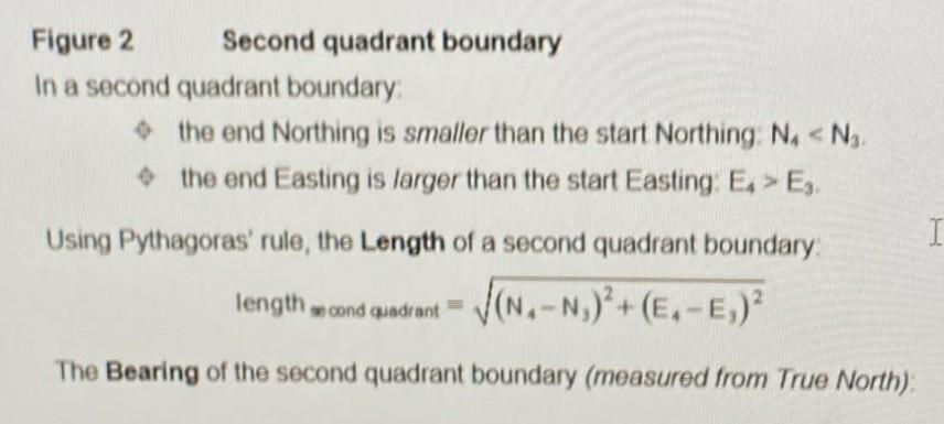 Solved Part 1. Areal Calculations Boundary distances and | Chegg.com