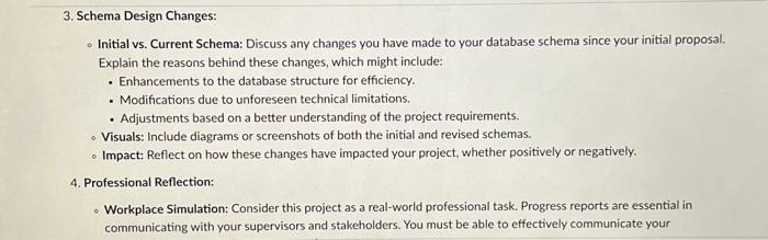 Solved CSI 234 databaseII. how to white the proposal of the | Chegg.com