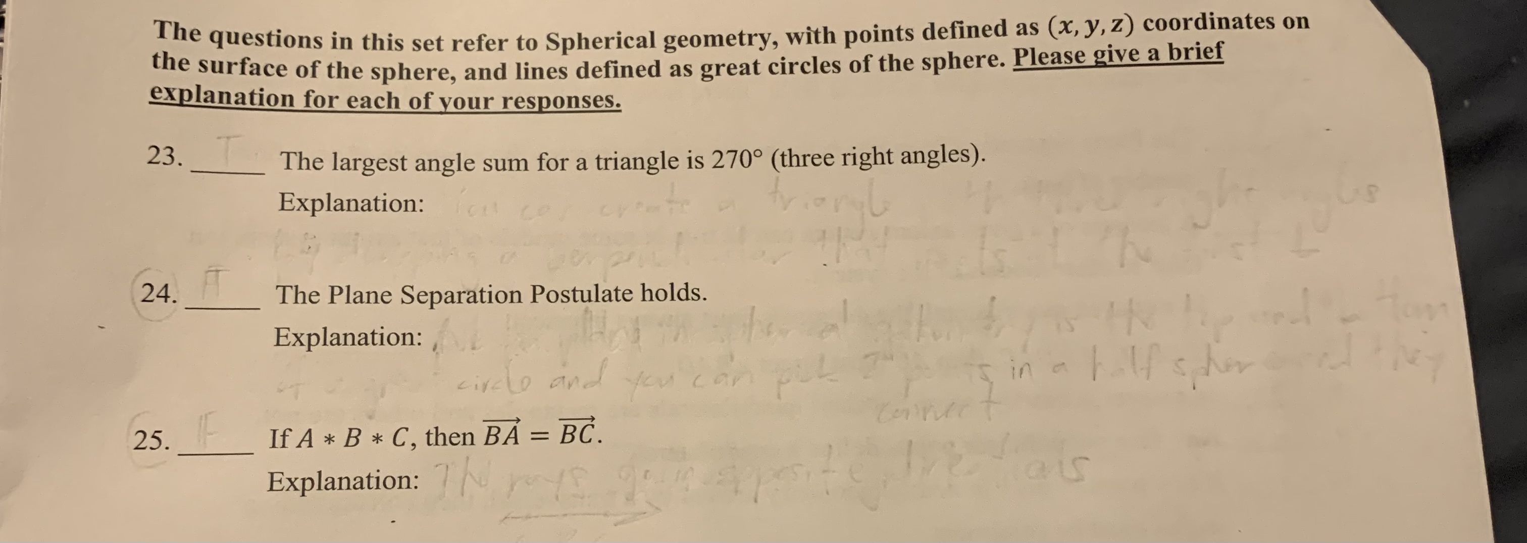 Solved The questions in this set refer to Spherical | Chegg.com