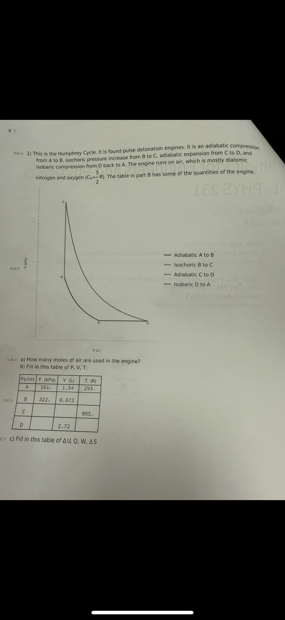 Solved 21Oult. = = 1) ﻿This is the Humphrey Cycle. It is | Chegg.com