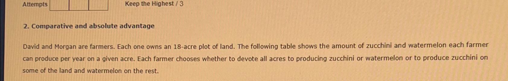 Solved AttemptsKeep the Highest ?32. ﻿Comparative and | Chegg.com