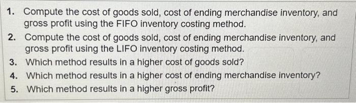 Solved Dec. 1 Beginning merchandise inventory 8 Sale 14 | Chegg.com