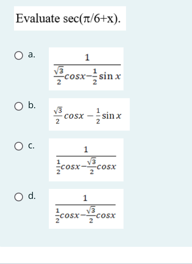 Solved Evaluate | Chegg.com