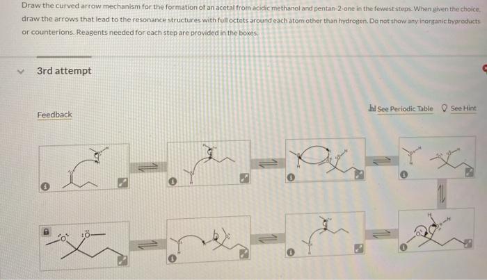 Solved Draw the curved arrow mechanism for the formation of | Chegg.com