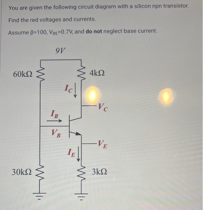 Solved You are given the following circuit diagram with a | Chegg.com
