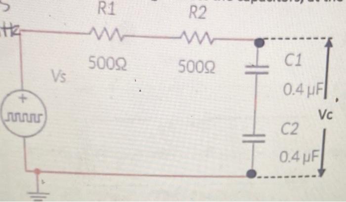 Solved The RC circuit shown below is connected to a pulse | Chegg.com