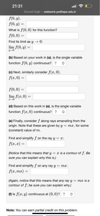 Solved (7 points) Consider the function f whose graph is | Chegg.com