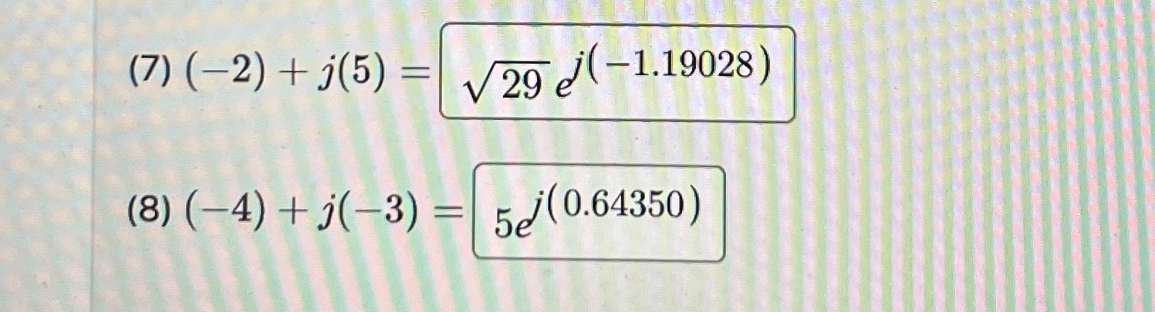 Solved Convert from rectangular to polar form. | Chegg.com