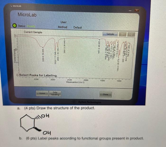 MicroLab User: a. (4 pts) Draw the structure of the | Chegg.com