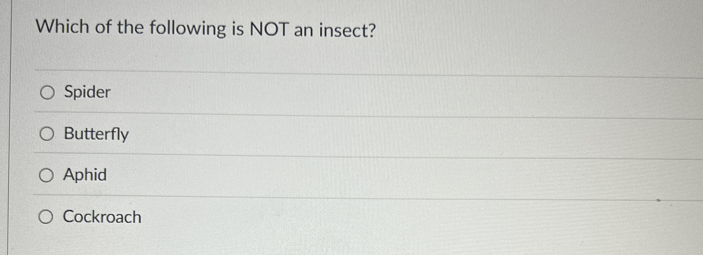 Solved Which of the following is NOT an | Chegg.com