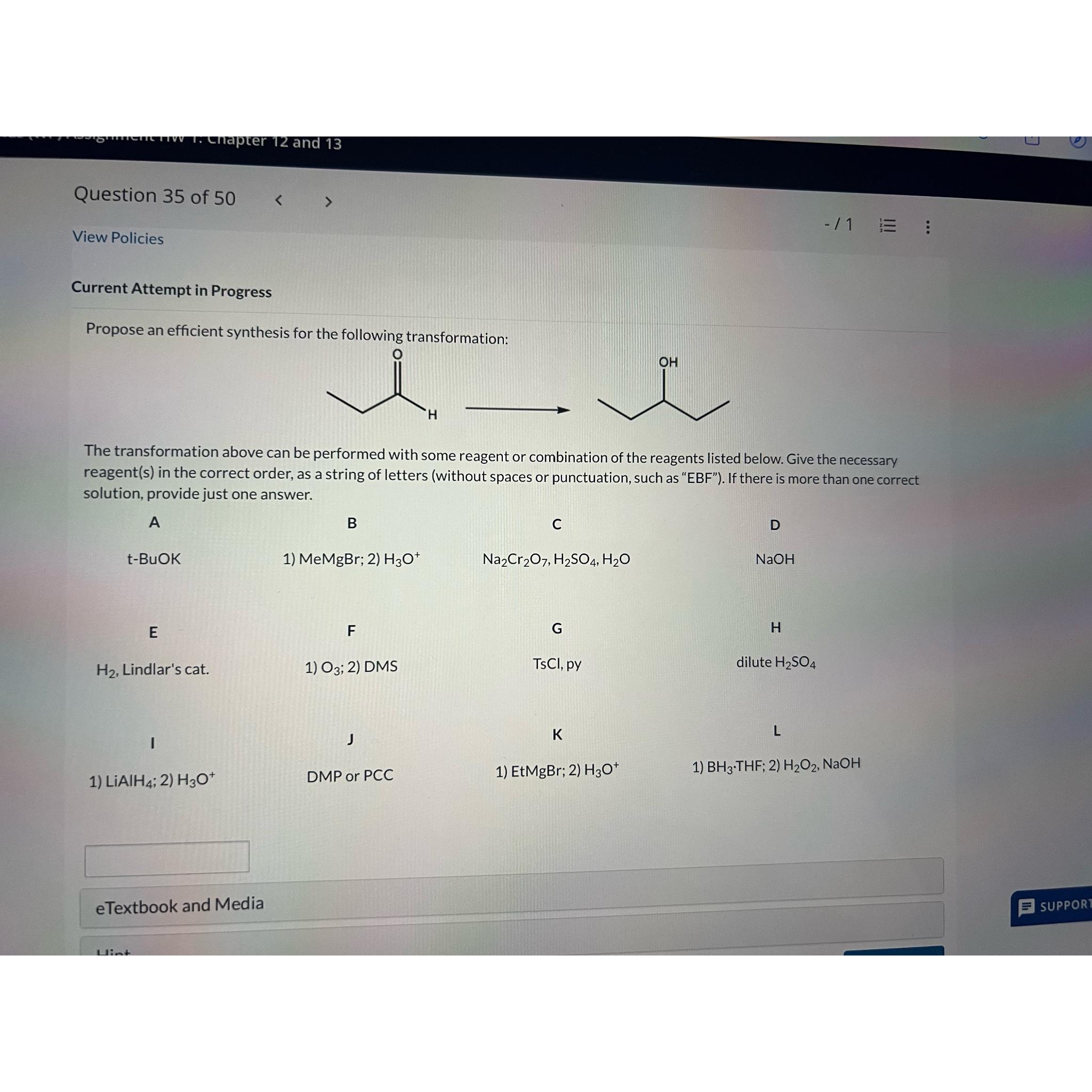 Solved Organic Chemistry | Chegg.com