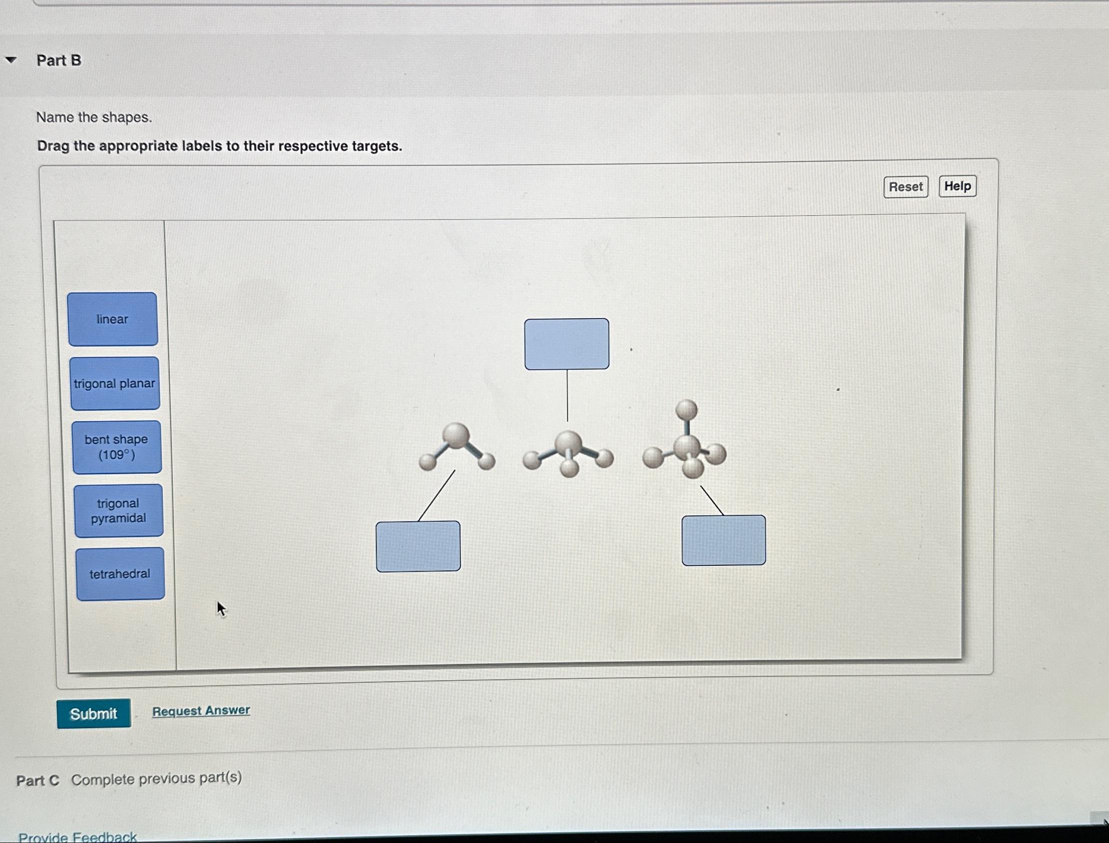 Solved Part BName the shapes.Drag the appropriate labels to | Chegg.com