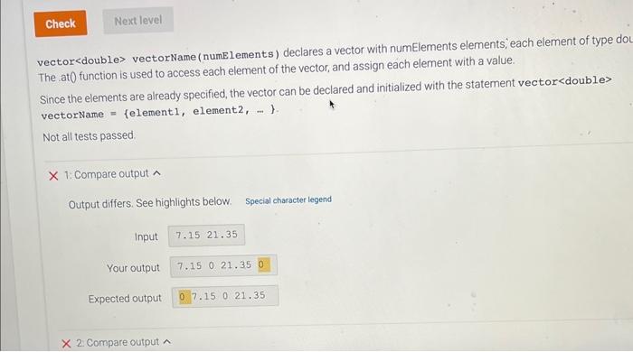 Solved can you please hlep me understand the vector double | Chegg.com