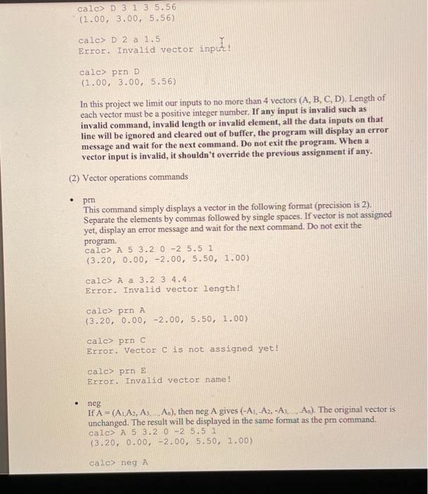 Solved Project Description: In this project, you will create | Chegg.com