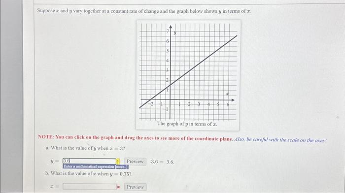 Solved Suppose x and y vary together at a constant rate of | Chegg.com