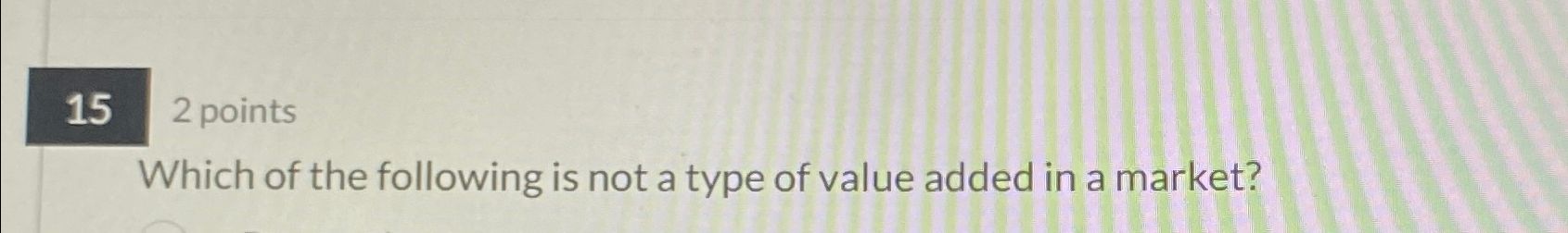 Solved 2 pointsWhich of the following is not a type of | Chegg.com Solved 2 pointsWhich of the following is not a type of | Chegg.com