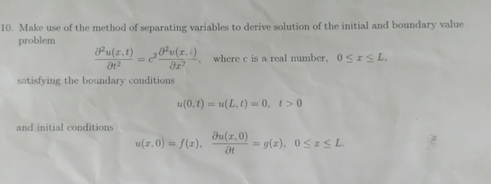 Make use of the method of separating variables to | Chegg.com