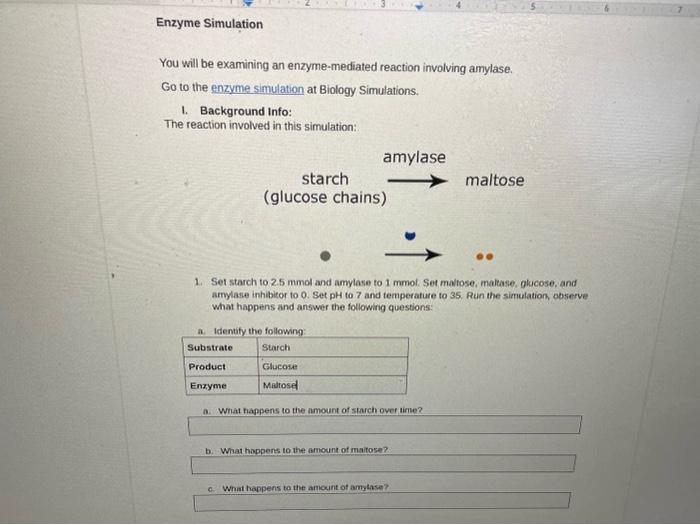Solved You will be examining an enzyme-mediated reaction | Chegg.com