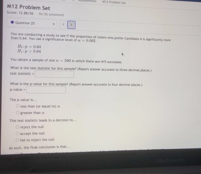 Solved sessments M12 Problem Set M12 Problem Set Score: | Chegg.com