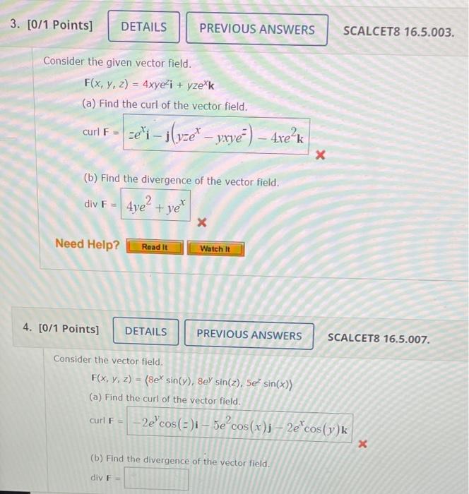 Solved 3. [0/1 Points] DETAILS PREVIOUS ANSWERS SCALCET8 | Chegg.com