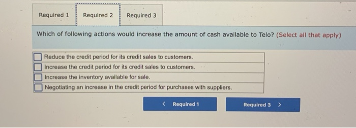 Solved As owner of Telo, a startup business, you are | Chegg.com