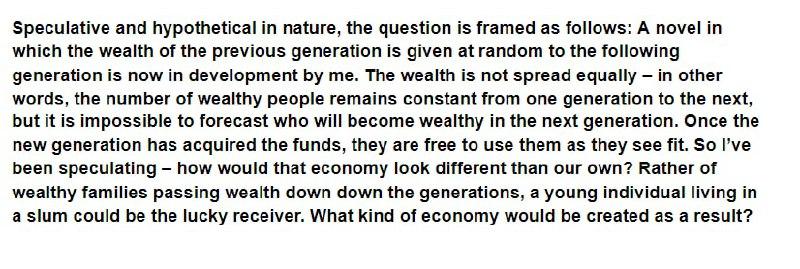 Solved Speculative and hypothetical in nature, the question | Chegg.com