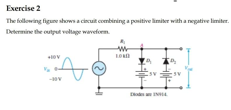 Solved The following figure shows a circuit combining a | Chegg.com