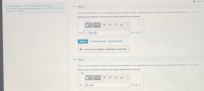 Solved Part Apoth390 nised on the -1.5m and second poet | Chegg.com