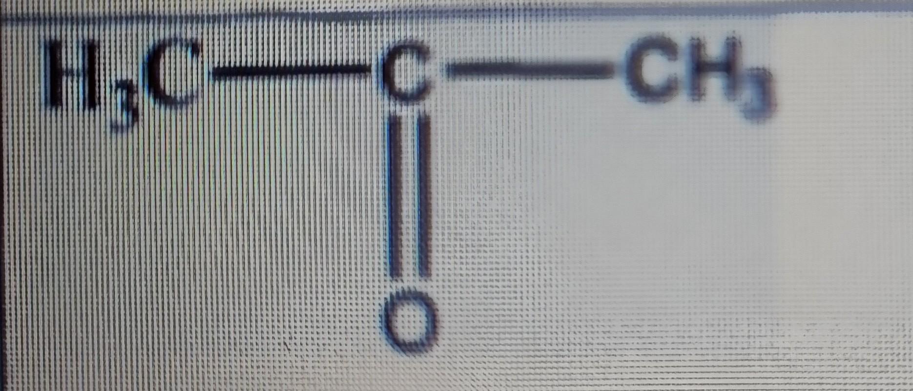 Solved the following structure is Acetone. provide the IUPAC | Chegg.com