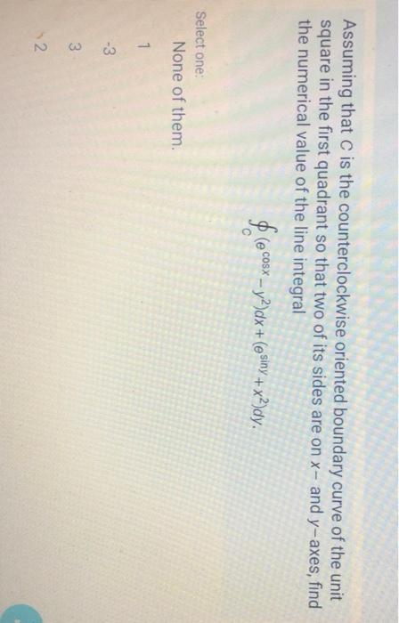 Solved Assuming that C is the counterclockwise oriented | Chegg.com