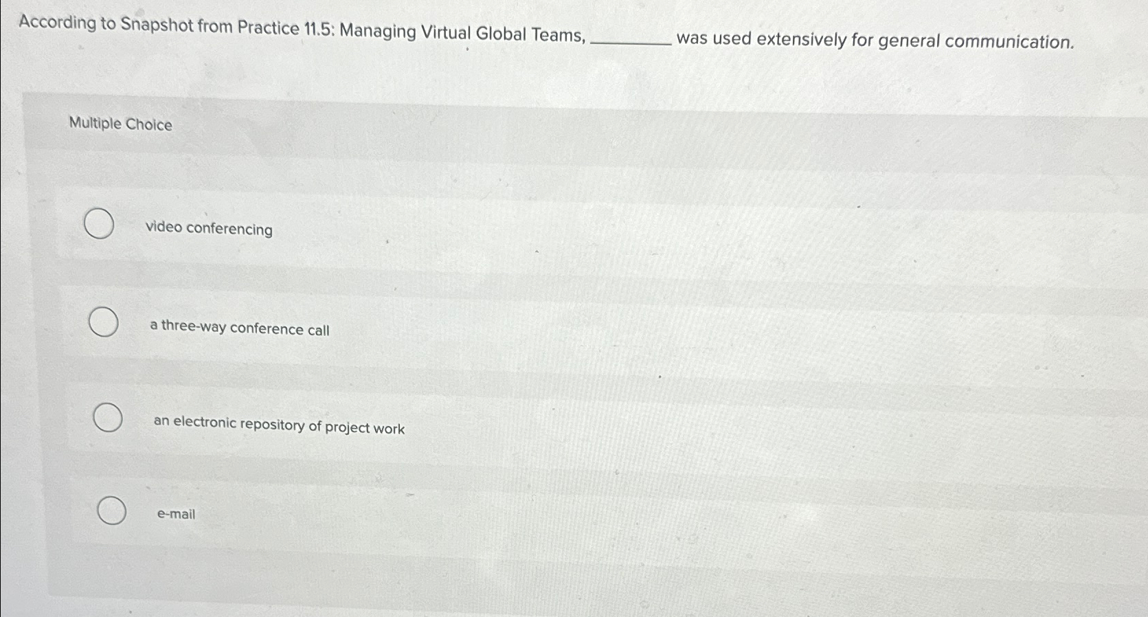 Solved According to Snapshot from Practice 11.5: Managing | Chegg.com