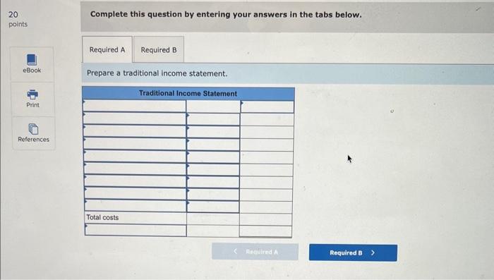 Solved Problem 10-63 (Algo) Activity-Based Reporting and | Chegg.com