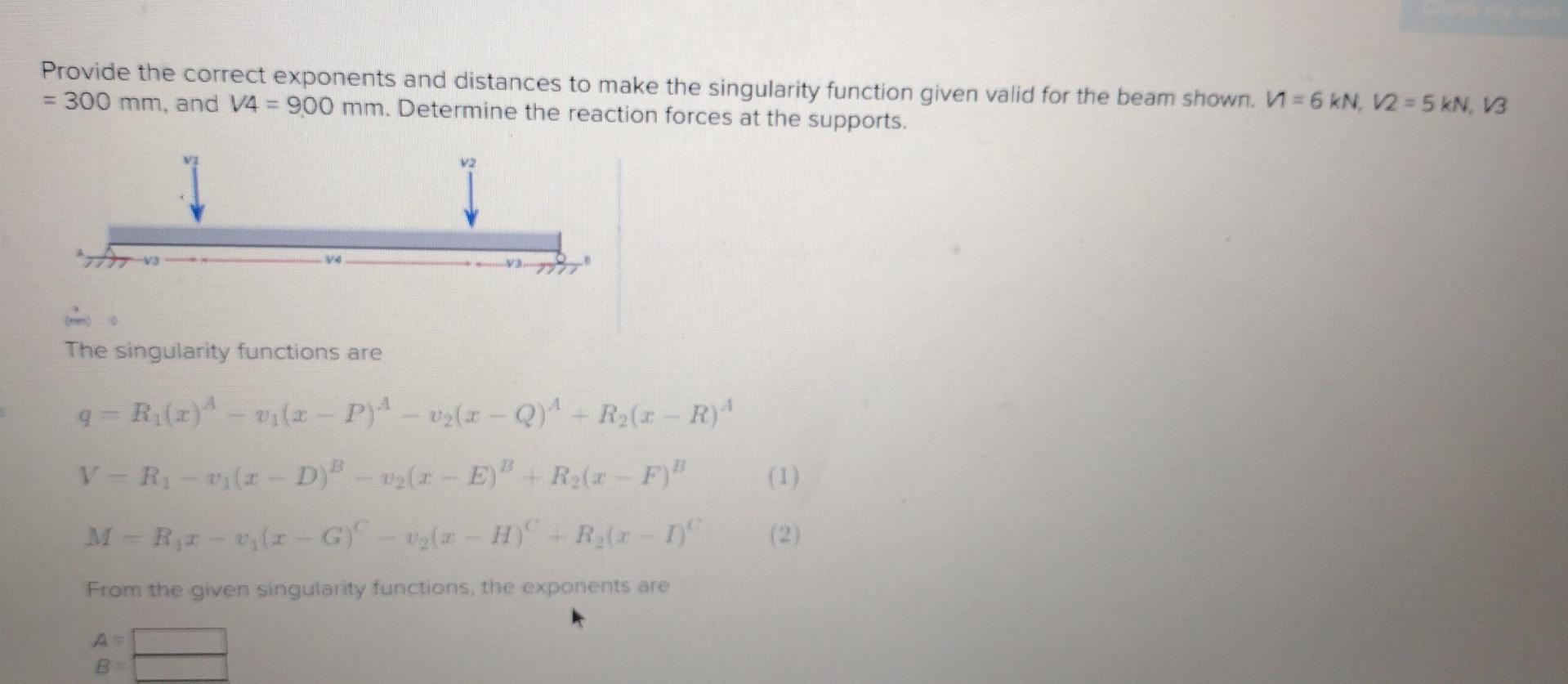 Solved Provide the correct exponents and distances to make | Chegg.com