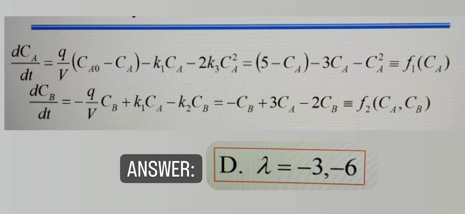 Solved Identify a meaningful equilibrium state, linearize | Chegg.com