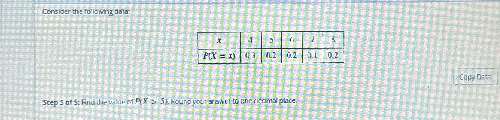Solved Consider the following | Chegg.com